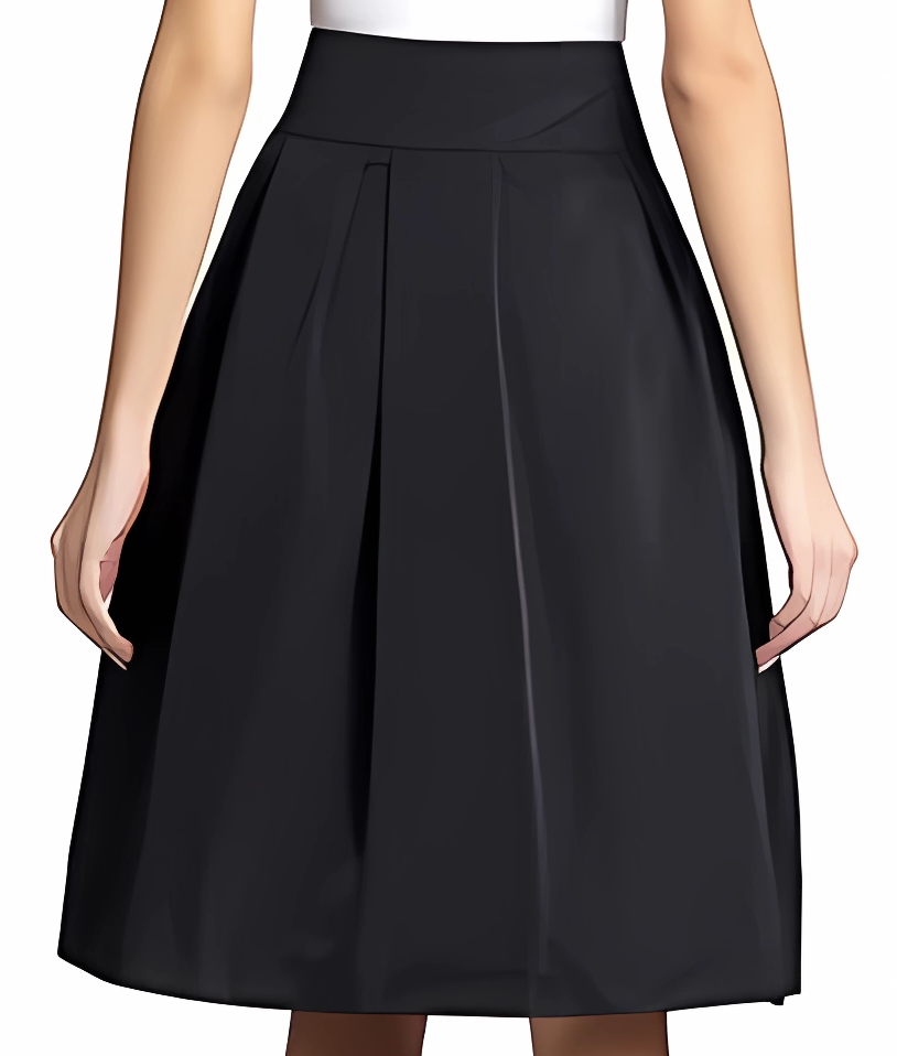 Box Pleats Straight | طيات الصندوق مستقيمة | Lamora